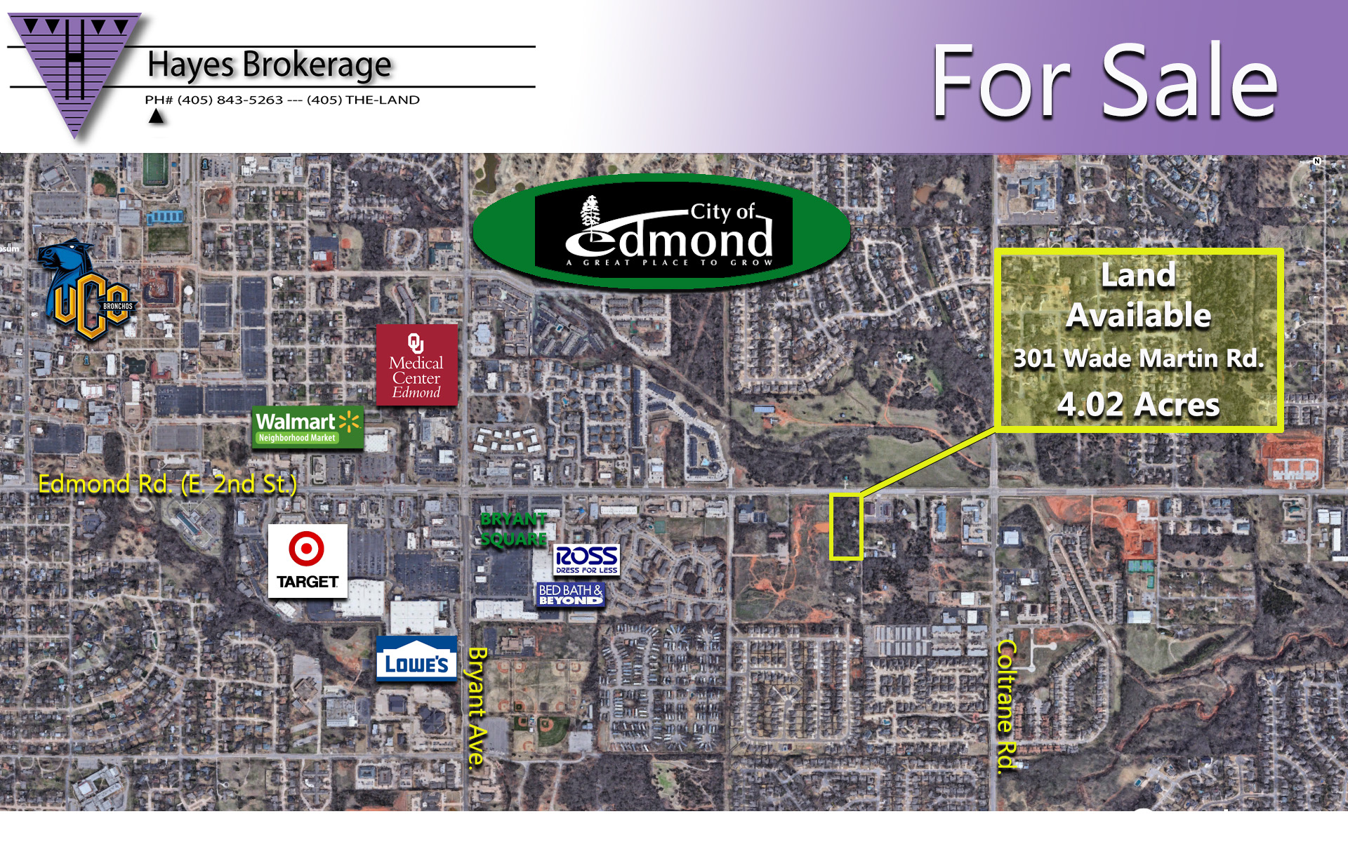 301 Wade Martin Rd. - Edmond, OK. - Hayes Brokerage, Inc. Commercial ...